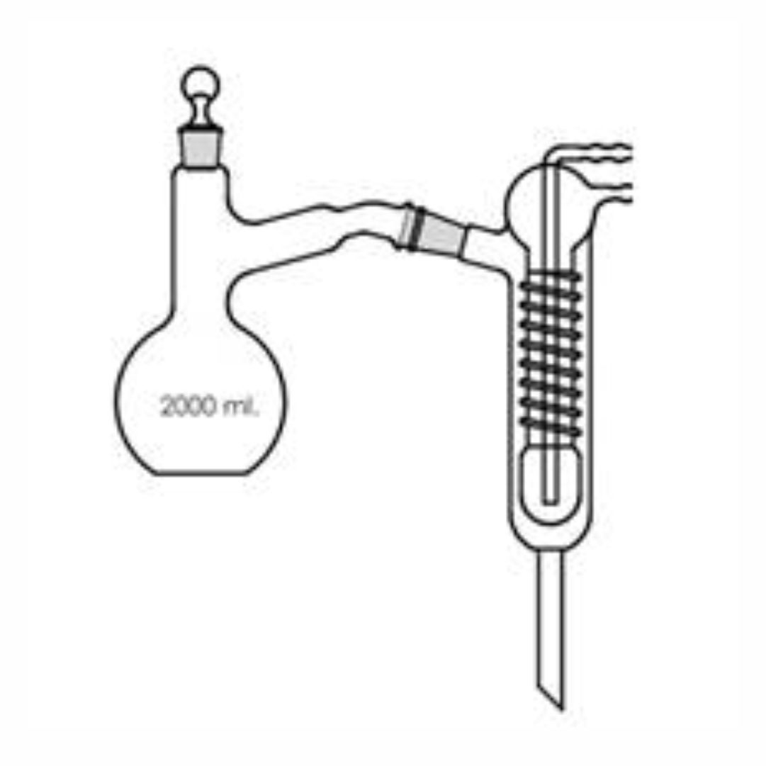Distilling - Apparatus with Friedrichs Condenser Interchangeable Joints ...