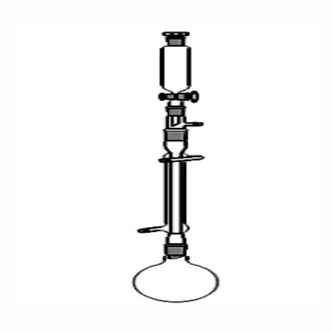 Reaction Assembly, with T Connection Adapter (DT.18) - Glassment