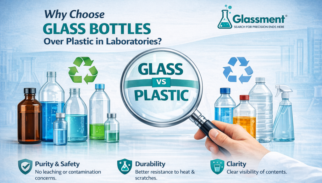 Why Choose Glass Bottles Over Plastic in Laboratories? - Glassment