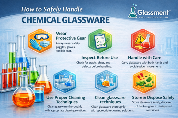 How to Safely Handle Chemical Glassware - Glassment