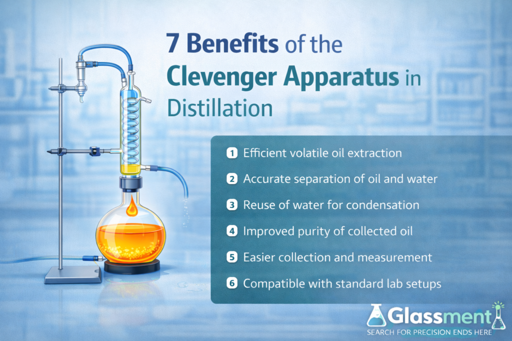 7 Benefits of the Clevenger Apparatus in Distillation - Glassment