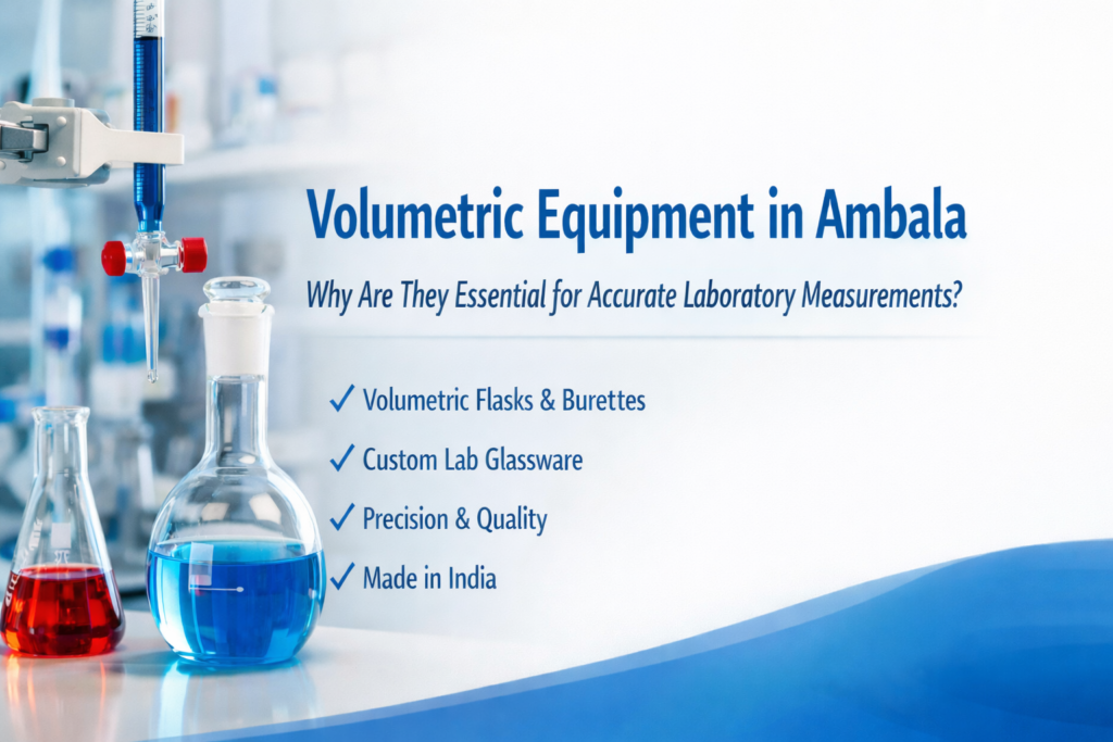 Volumetric Equipment in Ambala | Uses, Types & Glassware Guide